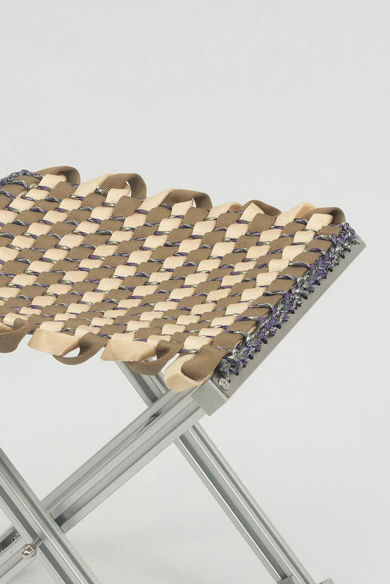 MAZHA STOOL/ CREAM + TAN – Bleu design store